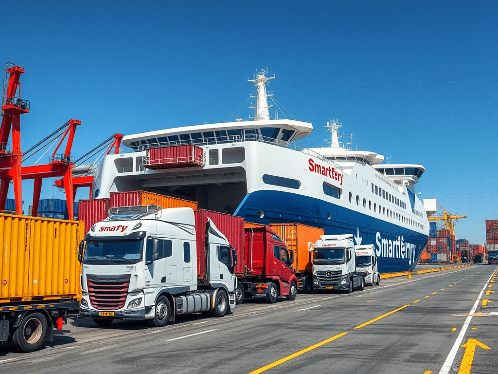 Port Of Rotterdam | Freight Ferries Truck Bookings | 2025